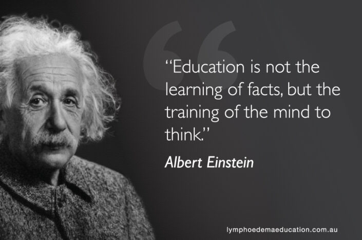 Education is not the learning of facts, but the training of the mind to ...